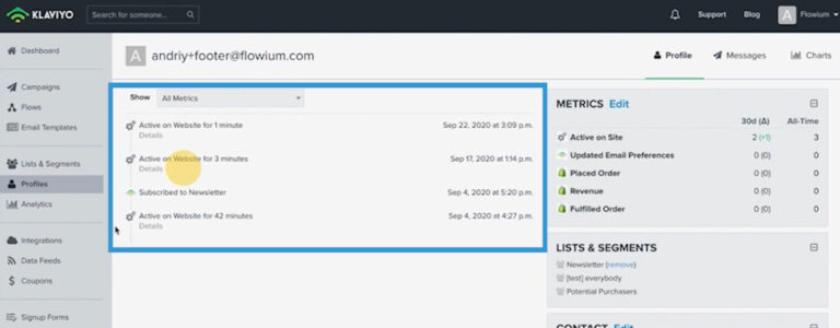 Klaviyo Zapier Integration Guide | Flowium Klaviyo Zapier Integration Guide | Flowium