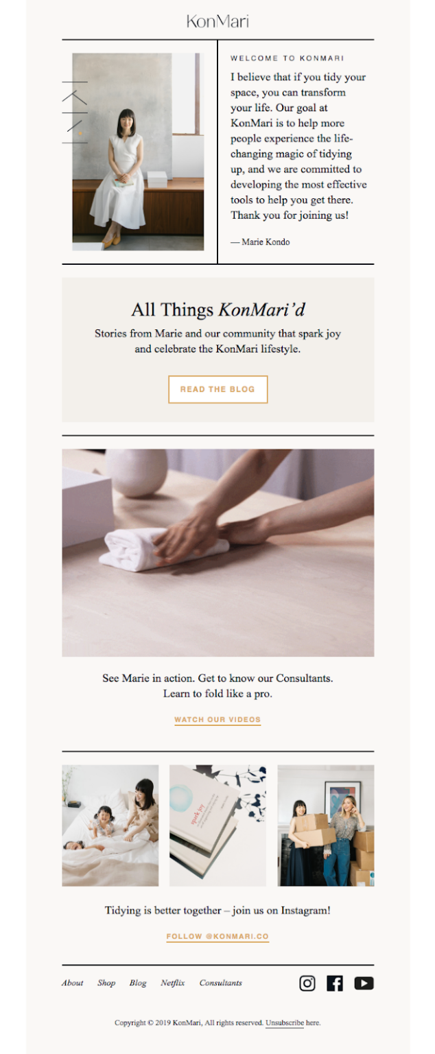 How to create a perfect eCommerce welcome email? | Flowium