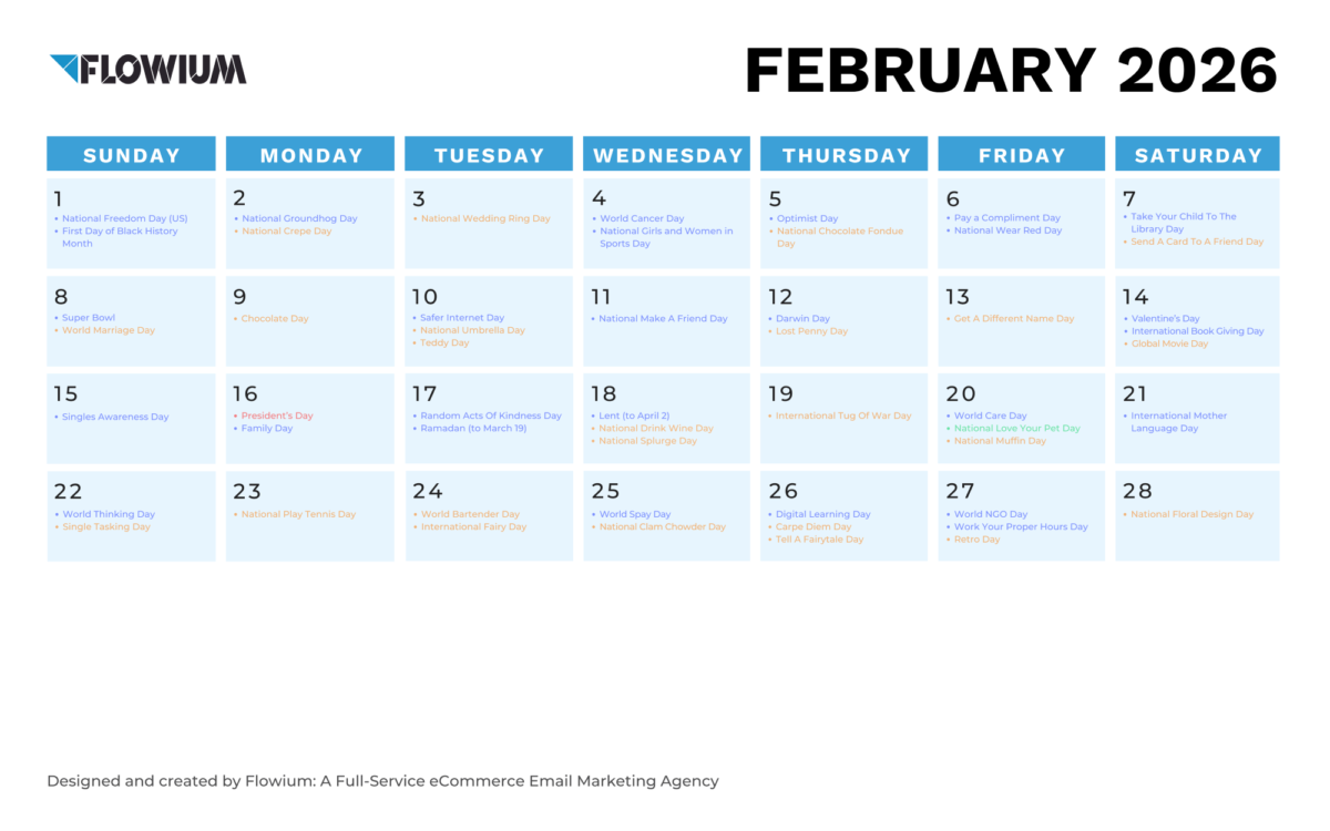 60+ Top February Newsletter Ideas for 2026