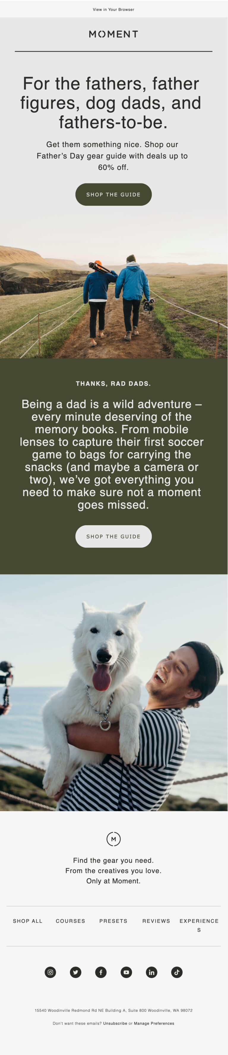 20+ Father’s Day Email Examples to Spark Your Creativity | Flowium