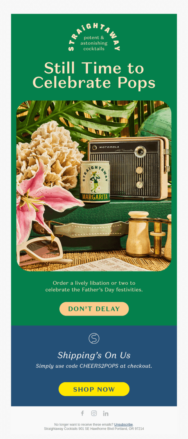 20+ Father’s Day Email Examples to Spark Your Creativity | Flowium