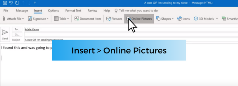 How to Add GIFs to Outlook Email: Full Guide | Flowium