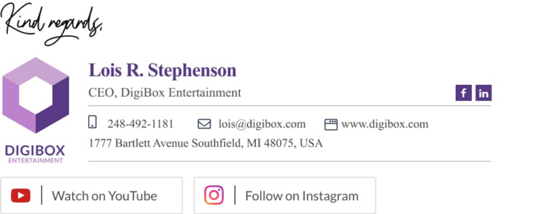 Professional Email Signature: Best Practices and Examples for ...