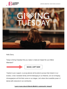 Giving Tuesday Email Examples and Strategies for the 2024 Campaign ...