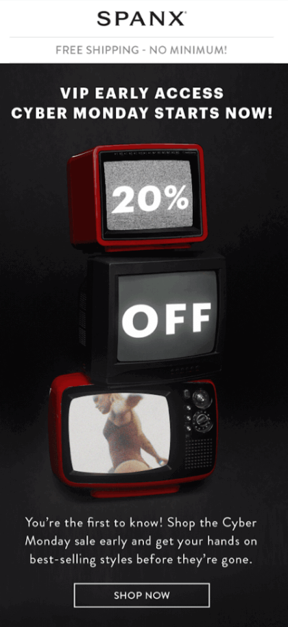 20+ Cyber Monday Email Ideas: Best Practices with Examples | Flowium