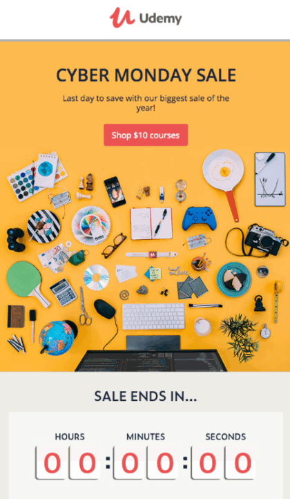20+ Cyber Monday Email Ideas: Best Practices with Examples | Flowium