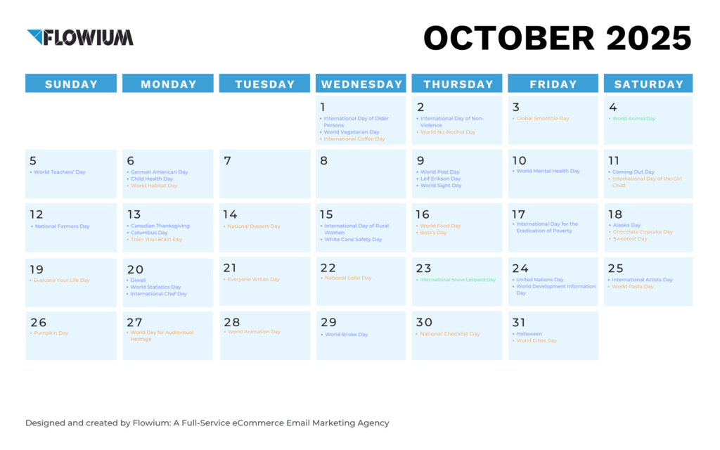 October Newsletter Ideas for 2025 | Flowium