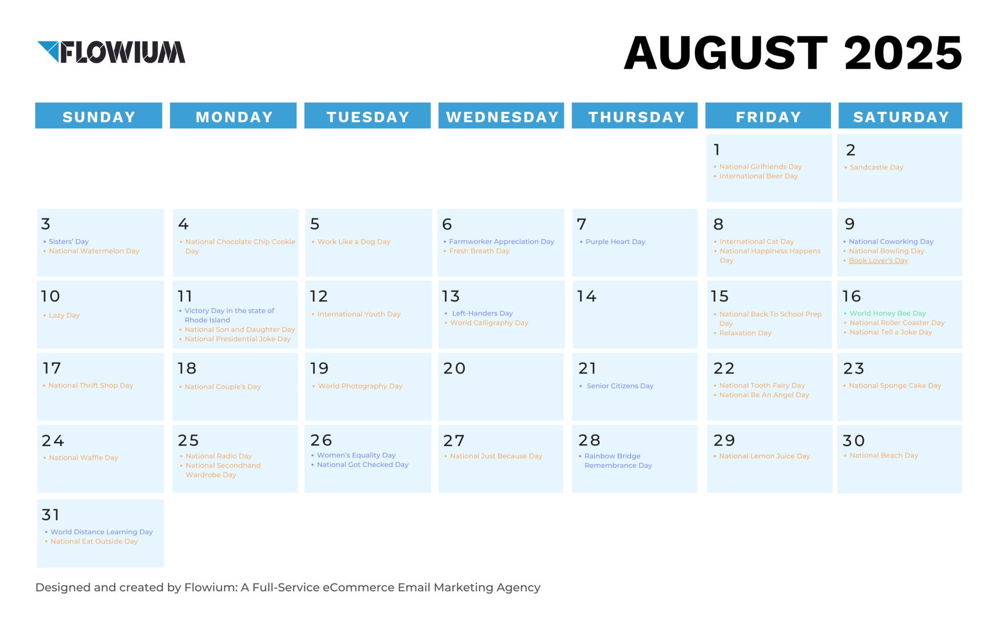 Top August Newsletter Ideas for 2025 | Flowium