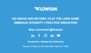 How to Design a Perfect Email Footer (+20 Examples) | Flowium