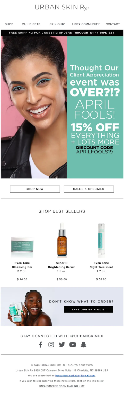 April Fools' Emails: 13 Examples And Best Practices | Flowium