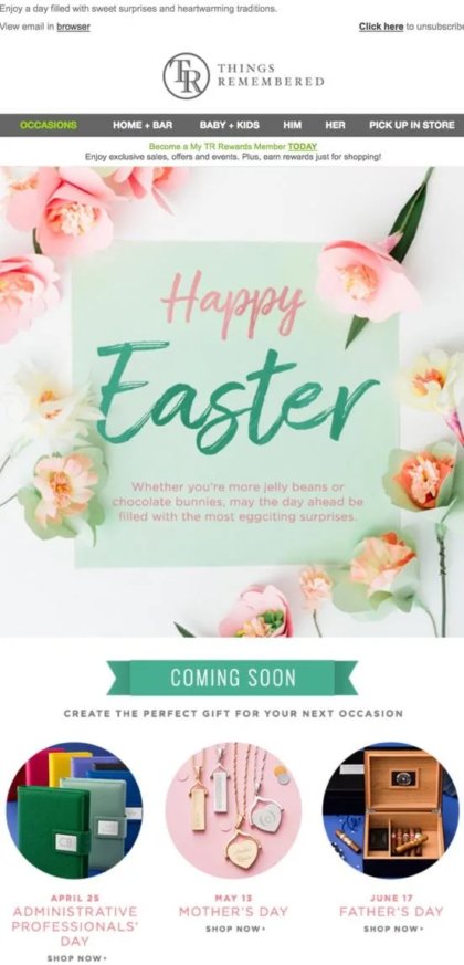 Easter Email: 14 Best Campaign Ideas and Examples | Flowium