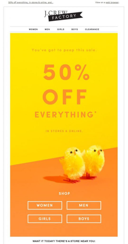 Easter Email: 14 Best Campaign Ideas and Examples | Flowium