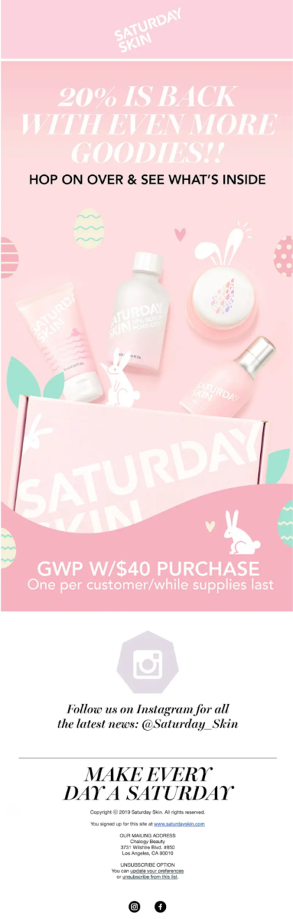 Easter Email: 14 Best Campaign Ideas and Examples | Flowium