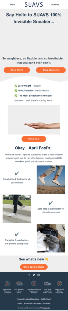 April Fools' Emails: 13 Examples And Best Practices | Flowium