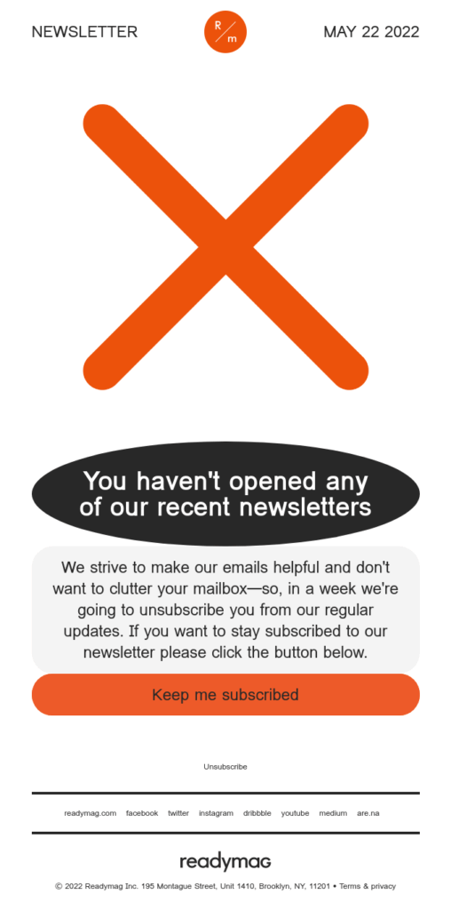 15 Top Unsubscribe Email Examples | Flowium